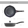 Amazon.com: Vinchef New Handle Update 11In/5Qt Aluminum Nonstick Deep ...