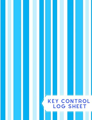 Amazon.com: Key Control Log Sheet: Large Key Access Control Management ...