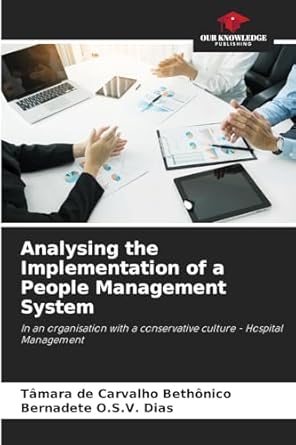 Buy Analysing the Implementation of a People Management System Book ...