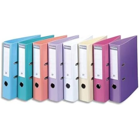 Exacompta - Ref 53084E - Prem'Touch PVC Lever Arch File - 320 x 290mm ...