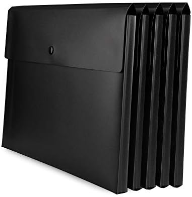 Amazon.com : VANRA Expanding Poly File Jacket Filing Envelope File ...