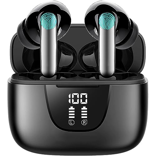 Snapklik.com : Vtkp Bluetooth Headphones True Wireless Earbuds 60H ...