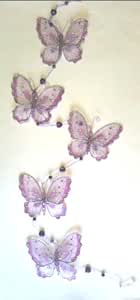 Amazon.com: Purple Butterflies on a String : Home & Kitchen