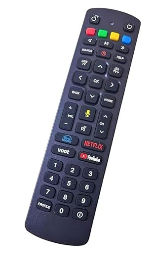 Buy Jio Remote for Setup Box and Fiber Set Top Box with Bluetooth Voice ...