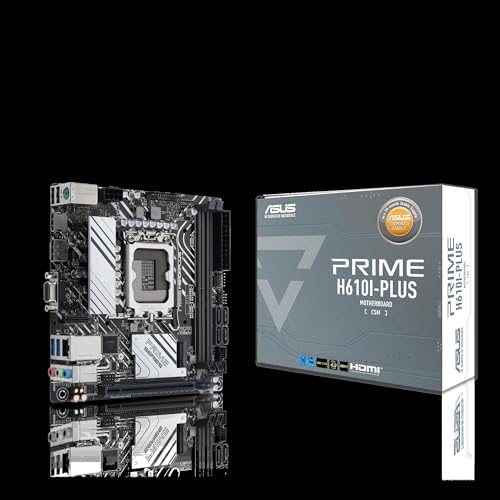 ASUS PRIME H610I-PLUS-CSM Motherboard Intel H610 (LGA 1700) Mini-ITX ...