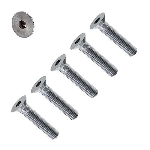 TERF M6 X 60mm Hex Socket Countersunk Machine Screw M6 (6mm) X 60mm ...