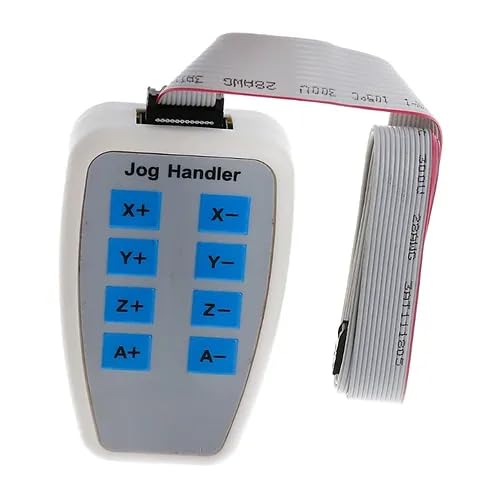 Jog Handler for Mach3 CNC Machine Control, 8 Axis Buttons : Amazon.in ...