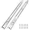 6 Pairs of 14 Inch Hardware 3-Section Full Extension Ball Bearing Side ...