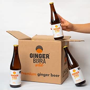 Ginger Birra Cerveza Golden, 355ml - Paquete de 24 : Amazon.com.mx ...