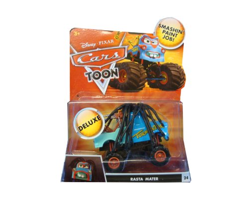 Disney / Pixar CARS TOON Exclusive Monster Truck Rasta Mater : Amazon ...