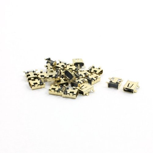 BIG BOOM® 20pcs 8 Pin Mini USB Jack SMT Type Female Connector for ...