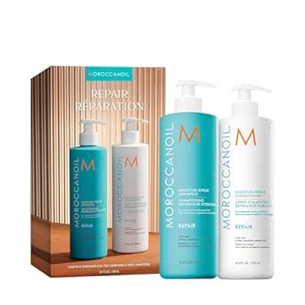 Moroccanoil Moisture Repair Shampoo & Conditioner Half-Liter Set : Amazon.ca: Beauty & Personal Care