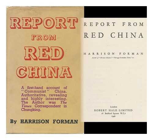 Report from Red China: Forman, Harrison (1904-1978): Amazon.com: Books