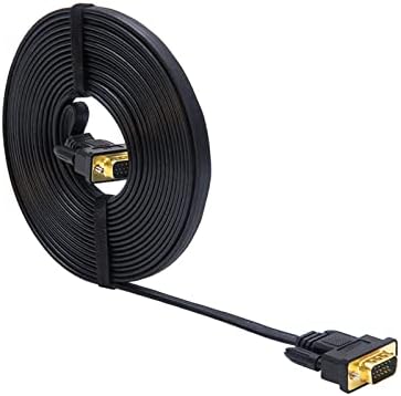 Amazon.com: DTech Thin Computer Monitor VGA Cable 6ft Standard 15 Pin ...