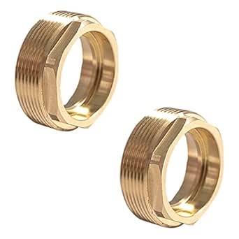 2 Pack 9417110 Brass Retainer Nut Replacement Faucet Washers Faucet Nut ...