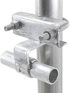 Chain Link Fence Rolling Gate Universal Track Bracket - Amazon.com