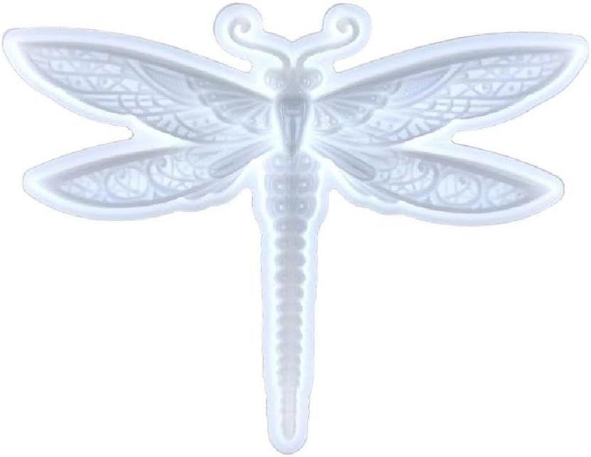 Amazon.com: 2PCS Dragonfly Silicone Mold Large Epoxy Resin Dragonfly ...