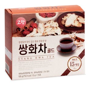 Amazon.com : GOHYANG KOREAN Traditional Ssang Hwa Tea_13g x 15 Tea Bags ...