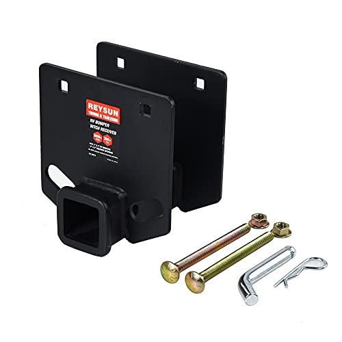 REYSUN Trailer Hitch 863803 RV Bumper Hitch Receiver Adapter, 2-inch ...