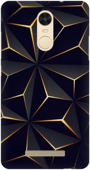 COBERTA Printed Back Cover for Mi Redmi Note 3 Back Cover Case - Black ...