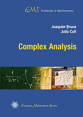 Amazon | Complex Analysis (EMS Textbooks in Mathematics) | Bruna ...