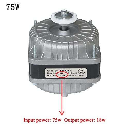 Moteur ventilateur frigo avec support de montage 220v moteur ...