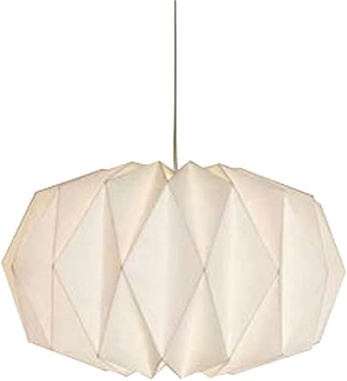 Extra Large 55cm Round Origami Paper Lampshade : Amazon.co.uk: Lighting