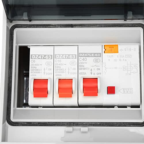 SANON 2 Way Garage Caravan Shed Consumer Unit, Consumer Unit Circuit ...