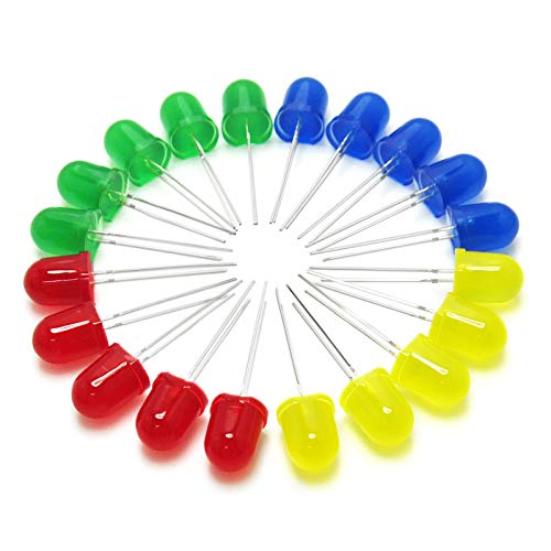 Snapklik.com : Gikfun 10mm LED Emitting Diodes Light Lamp Diffused F10 ...