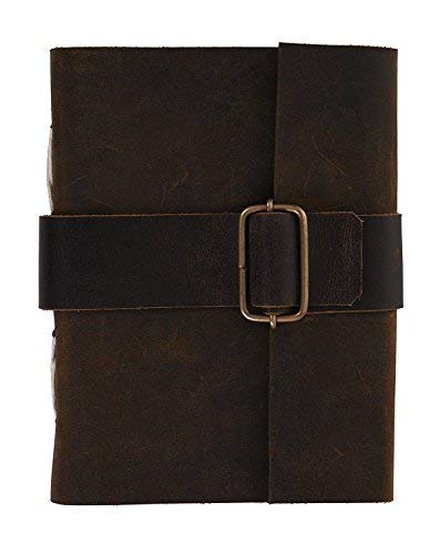 RJKART Handcrafted Leather Cover Classic Vintage Design Writing Diary ...