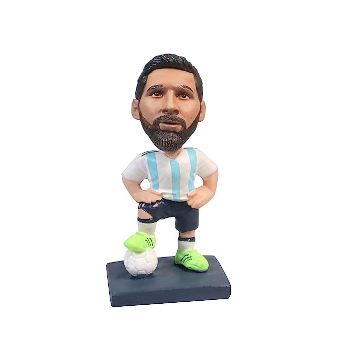 Lionel Messi Bobblehead (Argentina Jersey) : Amazon.in: Toys & Games