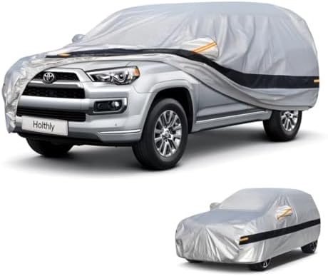 Amazon.com: Holthly 10 Layers Car Cover Custom Fit for Toyota 4Runner ...