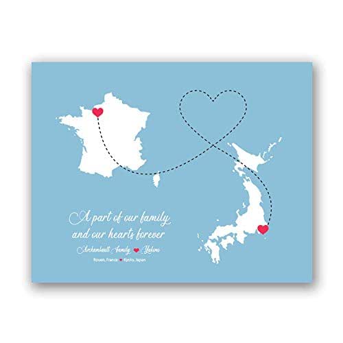 Amazon.com: [SF Customizables] Student Exchange Two Countries Host ...