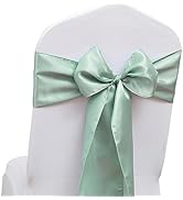 Amazon.com: JFDYDM 50 Pack Sage Green Chair Sashes, Chair Bands for Folding Chairs, Chair Ties ...