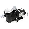 WilTec Poolpumpe 19200 l/h 750 W Schwimmbadpumpe Filterpumpe ...