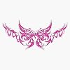 Amazon.com - Y2K Pink Glitter Tramp Stamp Sticker Vinyl Waterproof ...
