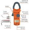 Truper MUT-202, Multímetro para mantenimiento industrial con gancho ...