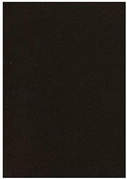 Black Card A4 160gsm 25 Sheets Coloured Card : Amazon.co.uk: Stationery ...