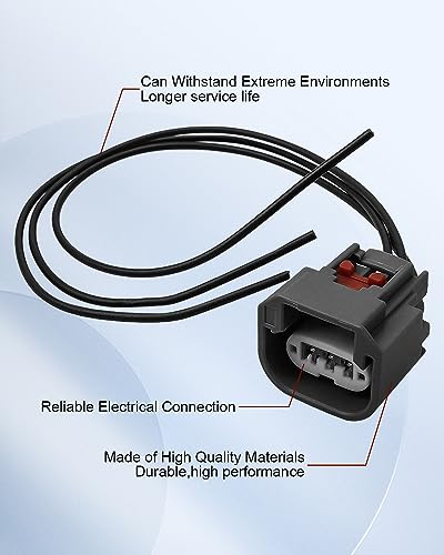 Snapklik.com : Waterproof 3 Wire Electrical Pigtail Connector Replace ...