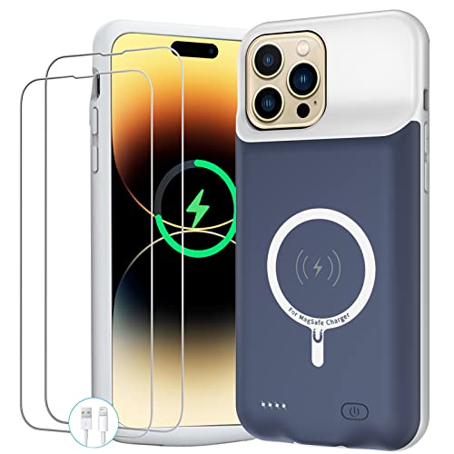 Snapklik.com : Battery Case For iPhone 14 Pro Max, Newest 10800mAh ...