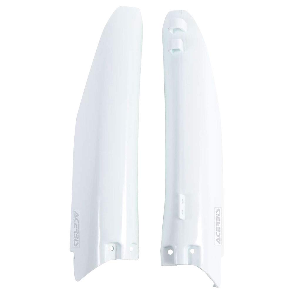 Amazon.com: Acerbis Lower Fork Cover Set White for Suzuki RM250 1999 ...