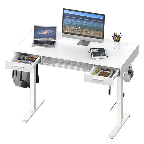 Snapklik.com : SHW 48-Inch Electric Height Adjustable Desk