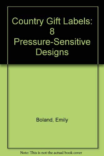 Amazon.com: Country Gift Labels: 8 Pressure-Sensitive Designs ...