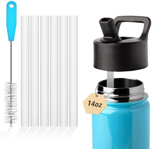 Amazon.com: Jmoe USA Straws for Simple Modern Kids 14oz Water Bottle ...