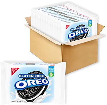 Amazon.com : OREO Double Stuf Gluten Free Chocolate Sandwich Cookies ...