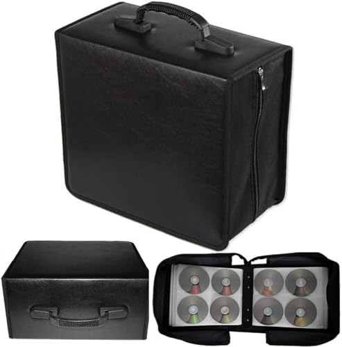 Amazon.com: JNTKE CD Case DVD Storage Holder,520 Capacity CD Binder DVD ...
