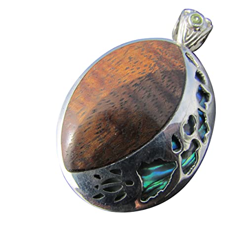 Amazon.com: Hawaii Islands Turtle Necklace Pendant Lg. Sterling Silver ...