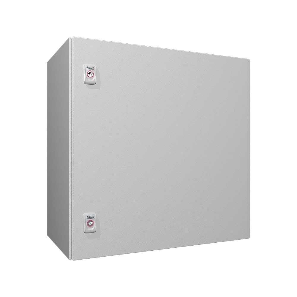 Rittal 1360.000, Wall-mounted AX Enclosure, Carbon Steel, 23.6" Height ...