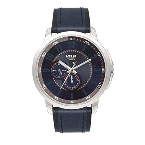 Helix Analog Blue Dial Men's Watch-TW027HG09 : Amazon.in: Fashion