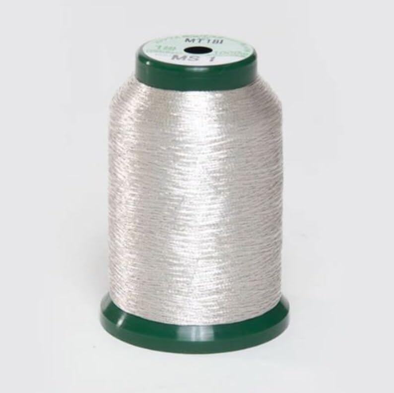 Amazon.com: Silver Metallic Kingstar 1000 Meter Thread - 40 Weight